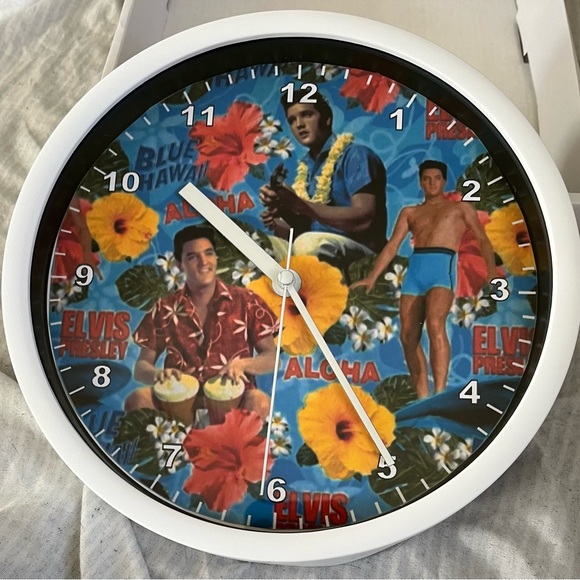 Wall Decor | Elvis Clock | Poshmark